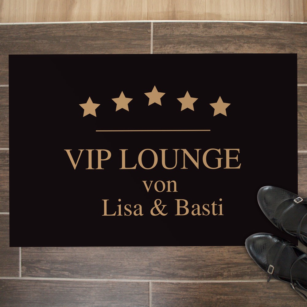 Fußmatte - Modell: Vip Lounge - personalisierbar